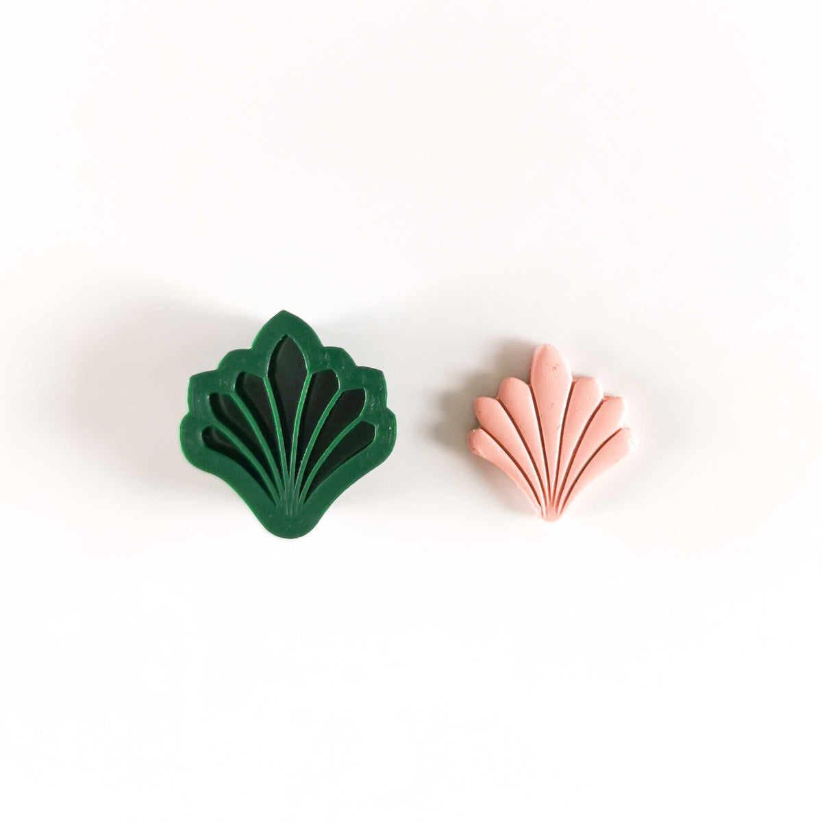 Seashell Fan Polymer Clay Cutter – Clay Craze Studio